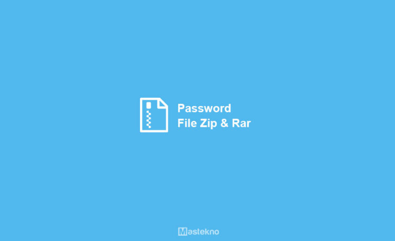 Cara Password File ZIP & RAR - PCMAX