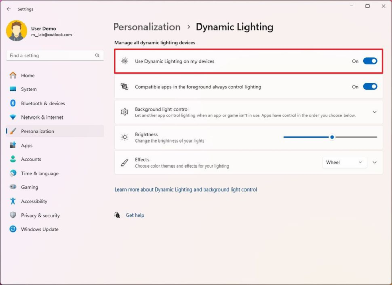 Panduan Memulai dengan Dynamic Lighting di Windows 11 - PCMAX